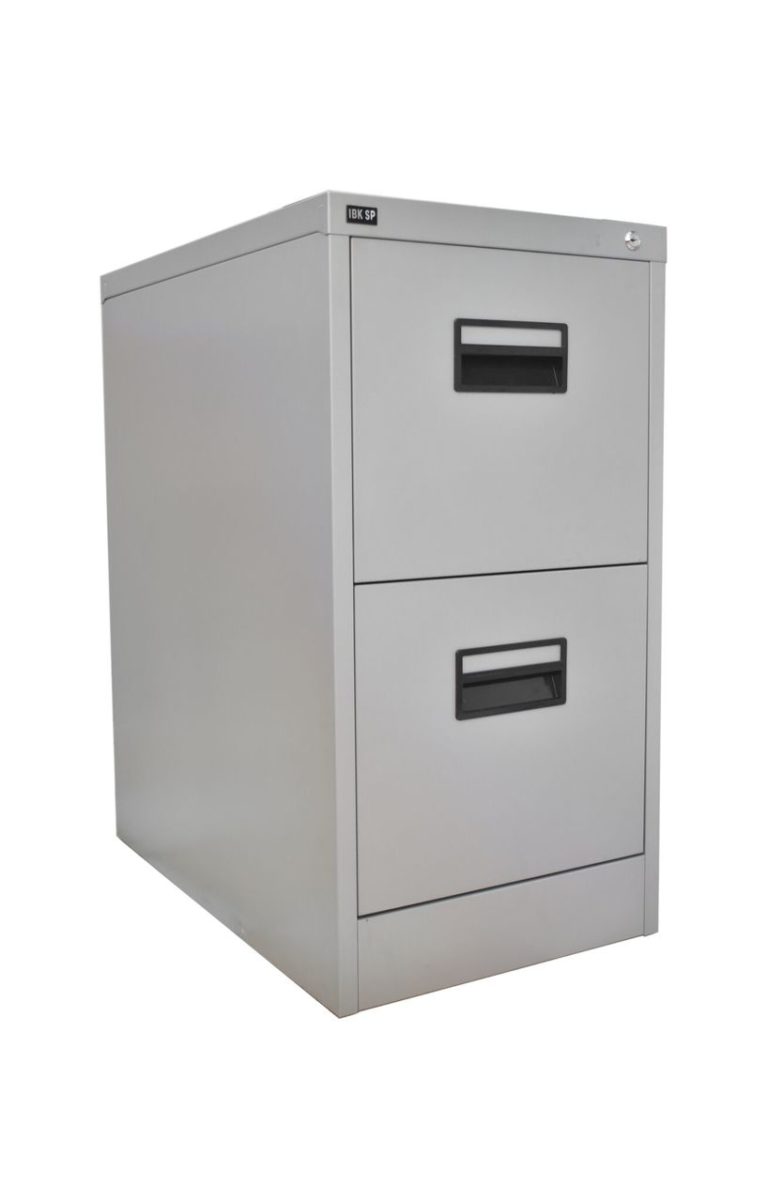 Archivo de metal de 2 gavetas IBK 8.5x11 (15x24x29") - Improficinas